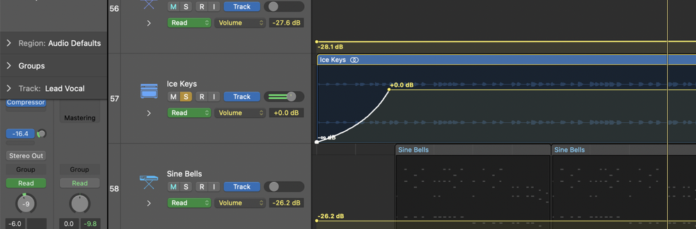 How to Fade in Logic Pro