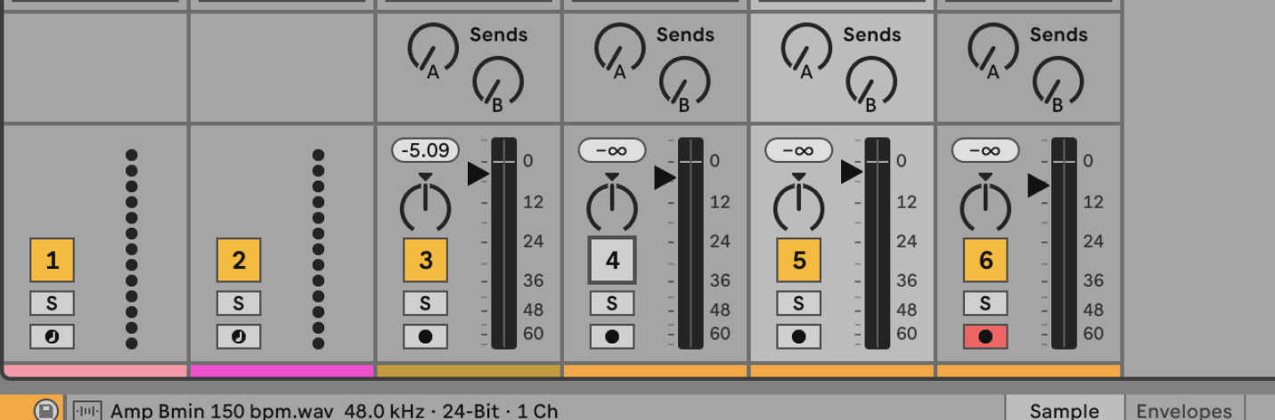 How to Mute a Track in Ableton Live