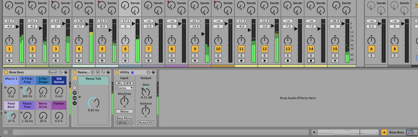 How to Gain Stage in Ableton Live