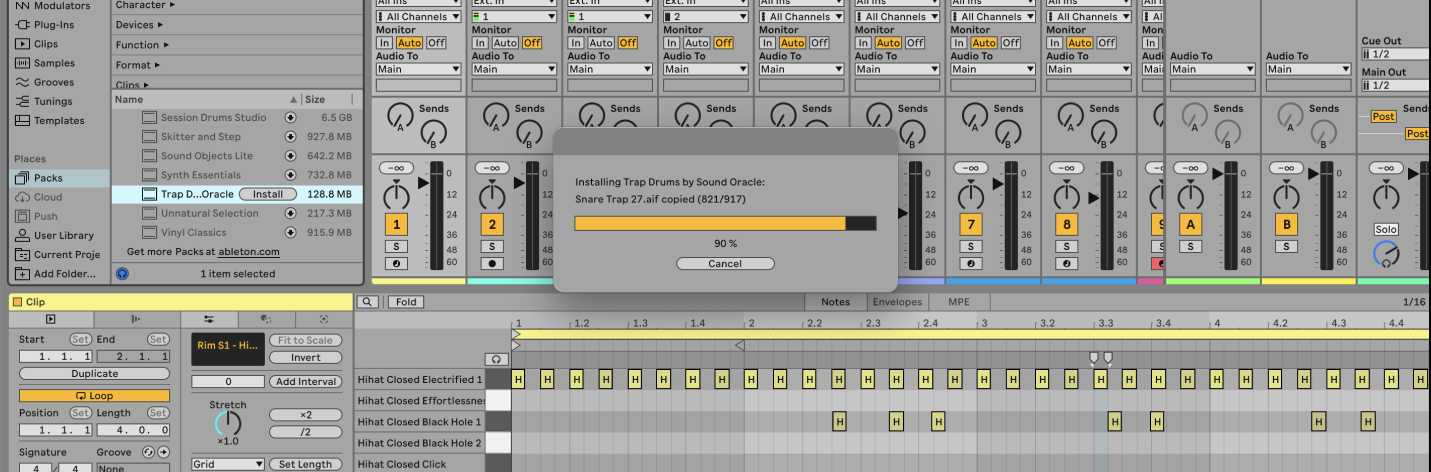 How to Install Ableton Packs