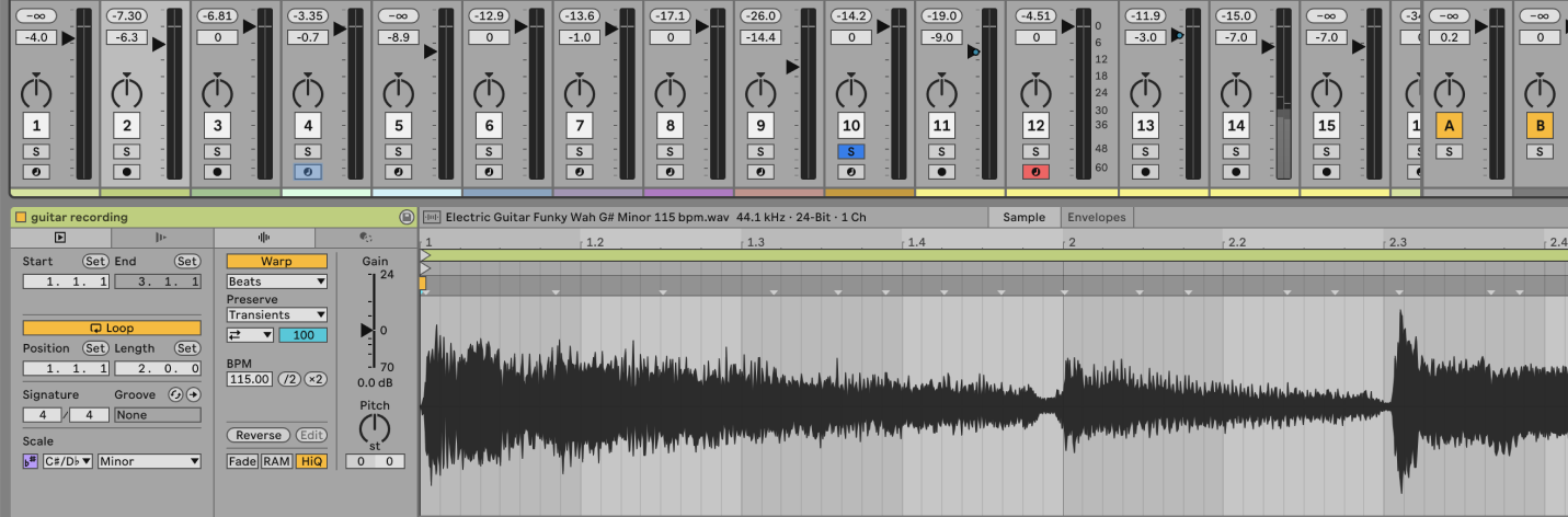 How to Record Guitar in Ableton Live