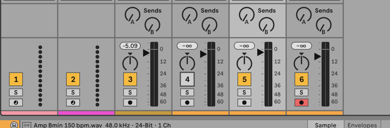 How to Mute a Track in Ableton Live